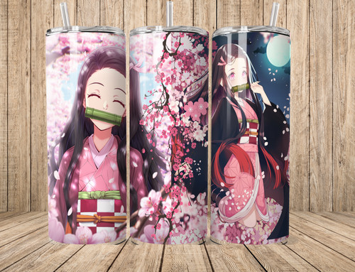Monster Slayer Naz Anime Straight 20oz Tumbler Insulated Stainless ...