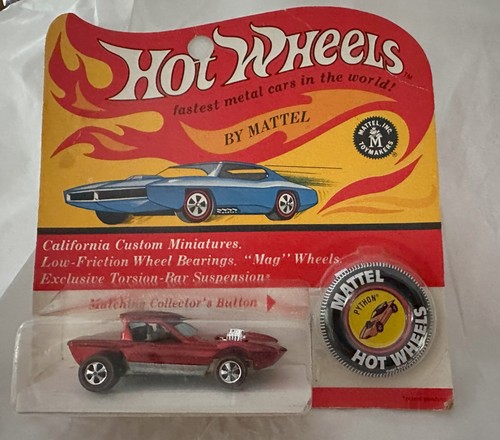 1967 Mattel Hot Wheels Python (Seald Blister Pack) | eBay