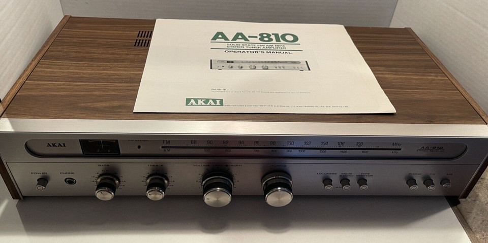 Akai Vintage Stereo Receivers for sale | eBay