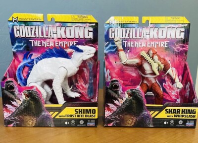 Купить 4x Godzilla x Kong The New Empire SURPRISE Mini Shimo, Skar King ...