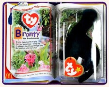 Bronty the Brontosaurus : McDonald's Teenie Beanie Babies : Beaniepedia