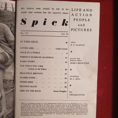 Spick Span in Men's Magazines for sale | eBay UK