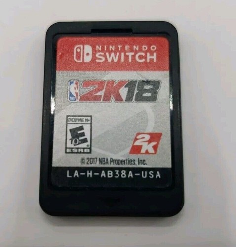NBA 2K18 Nintendo Switch 2K Games Basketball Pre-owned Cartridge Only ...