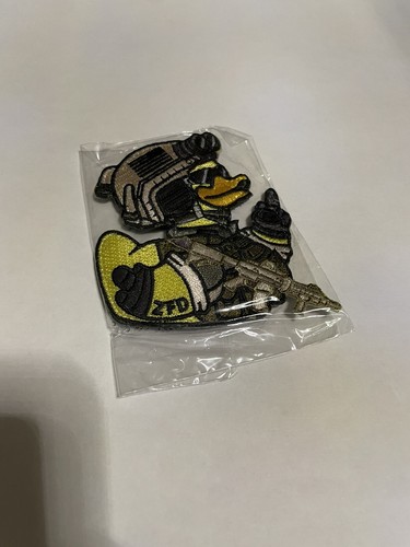 Zero f*cks Ducks ZFD Patch Dumpbox Hook&loop Operator Army Marine Navy ...