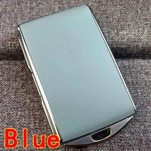 Blue Zinc Alloy Replace Key Fob Cover Shell Keychain For Volvo Polestar ...