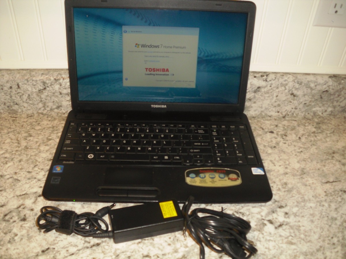 Windows 7 Home Premium De Toshiba PREOWNED Grade T2 Toshiba Satellite