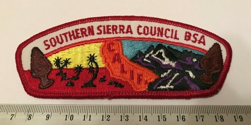 Southern Sierra Council California T2 CSP Boy Scouts of America BSA | eBay