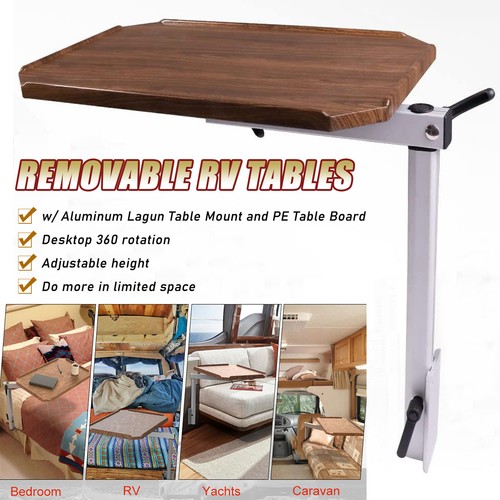 Removable Marine / RV Tables with Aluminum Lagun Table Mount & PE Table ...