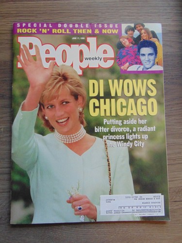 PEOPLE Magazine June 17 1996 PRINCESS DIANA ROCK 'N' ROLL THEN & NOW ...