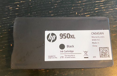 HP 950XL (CN045AN) Black Ink Cartridge | eBay