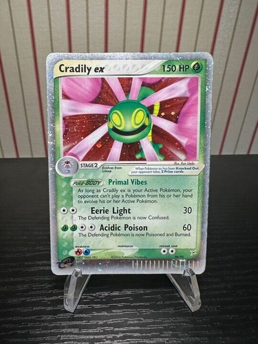 Cradily ex 90/95 Team Magma vs Team Aqua Holo Pokemon TCG DAMAGED | eBay