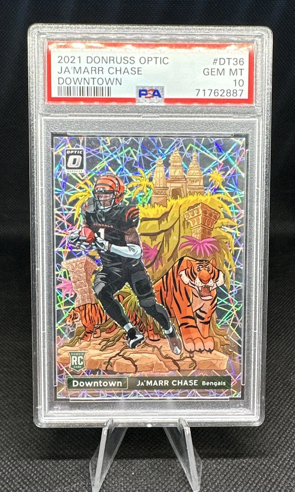Ja'Marr Chase 2021 Optic #DT-36 Downtown PSA 10 Price Guide - Sports ...