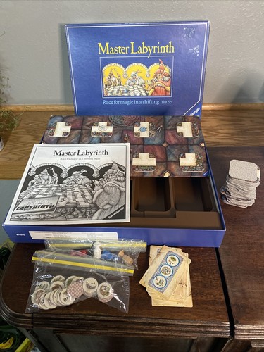 Ravensburger "Master Labyrinth" Race For Magic In A Shifting Maze-1991 ...
