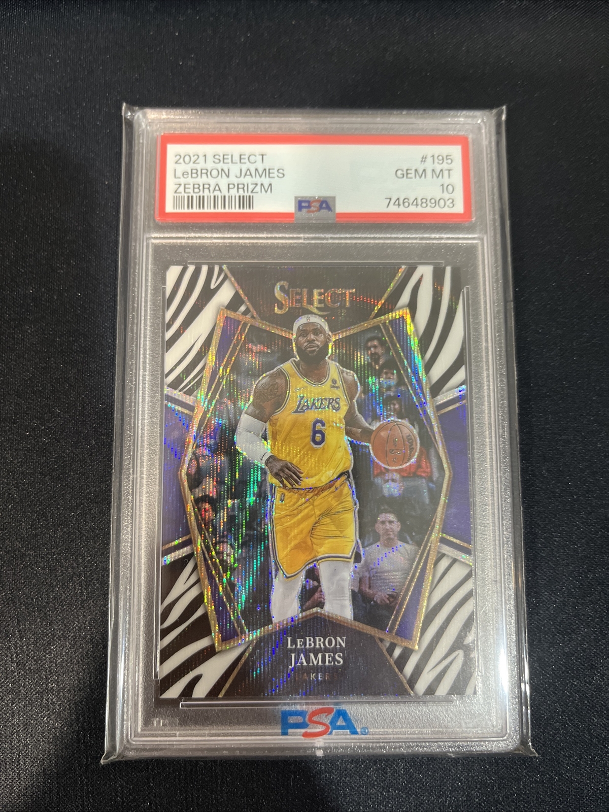 LeBron James 2021 Select #195 Premier Level Zebra /(SSP) Price Guide ...