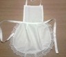50'S Lady White Half Waist Apron Retro Pinny Vintage Style Frilly ...