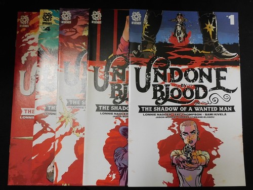 UNDONE BY BLOOD OR THE SHADOW OF A WANTED MAN 1-5 COMIC SET COMPLETE ...