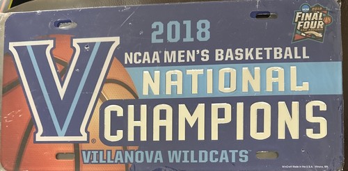 Villanova Wildcats Wincraft NCAA National Champions Crystal Mirror ...