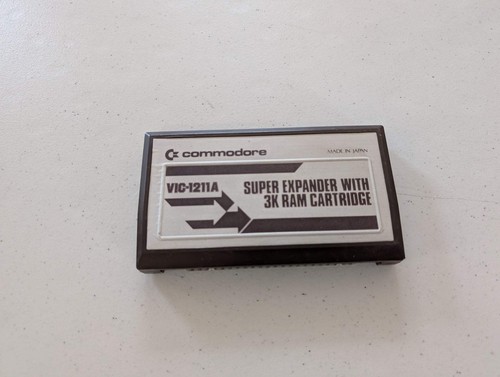 Commodore Vic-20 Super Expander with 3K RAM cartridge VIC-1211A | eBay