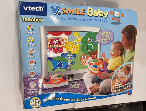VTech V.smile Baby Infant Development System 1 Game a for sale online ...
