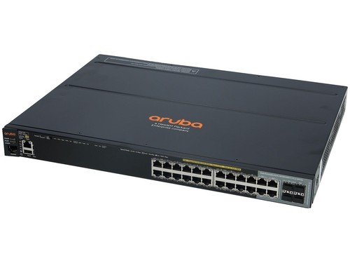 New HPE Aruba J9727A 2920-24G-POE+ Switch w/ PSU J9738A, 1 Year ...