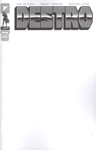 DESTRO #1 COVER H BLANK SKETCH VARIANT VF/NM IMAGE HOHC 2024 | eBay