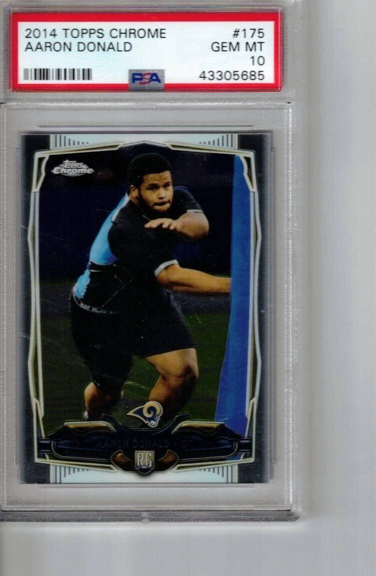 Aaron Donald 2014 Topps Chrome #175 Base Price Guide - Sports Card Investor
