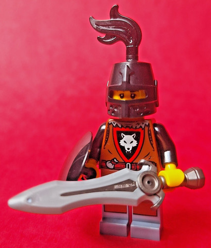 LEGO Wolfpack army Castle MINIFIGURE knights soldier 10305 10332 31168 ...
