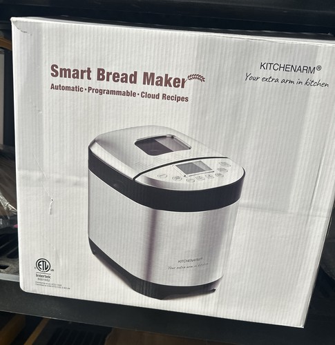 Kitchenarm 29-in-1 Smart Bread Machine With Gluten Setting 2lb 1.5lb ...