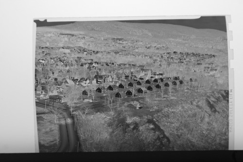 (1) B&W Press Photo Negative Aerial View Highland Service Center ...