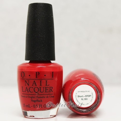 OPI Nail Lacquer Polish - Short-STOP! - 15mL/ 0.5oz NL BB1 | eBay
