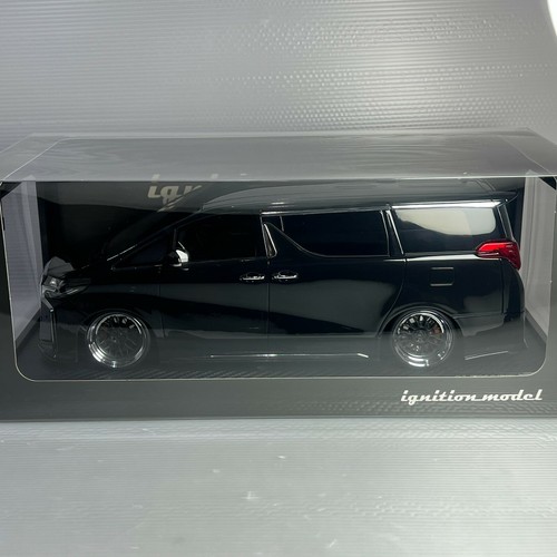 1/18 Ignition Model Toyota Alphard (H30W) Executive Lounge S Black ...