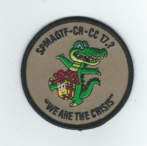 VMM-364 SPMAGTF-CR-CC 17.? "WE ARE THE CRISIS" !!NEW!! desert patch | eBay