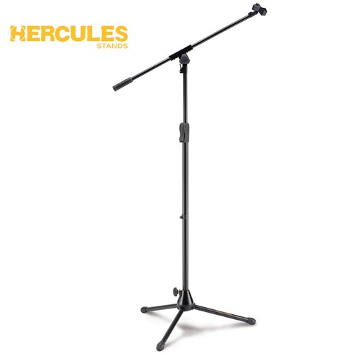 Hercules MS531B EZ Clutch Tripod Microphone Stand w/ Boom & EZ Mic Clip ...