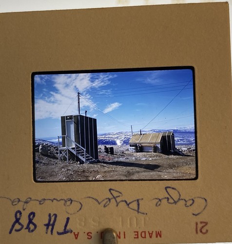 1958-35mm Slide-Air Force Base Cape Dryer Canada Buildings TH88 | eBay