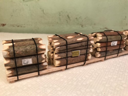 HO - Pulpwood Load for Walthers 63 Ft Pulpwood Flat Cars | eBay