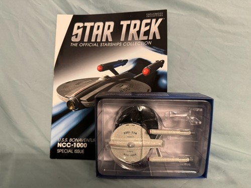 Eaglemoss Star Trek Starship Collection USS Bonaventure NCC-1000 w ...