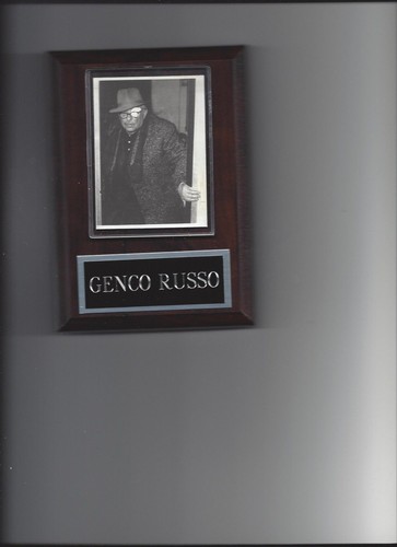 GENCO RUSSO PLAQUE MAFIA ORGANIZED CRIME MOBSTER MOB | eBay