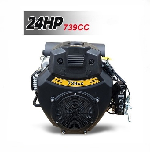 739cc 4 Stroke v Twin 23HP 24HP 27HP Small Mini Gasoline Engine for ...