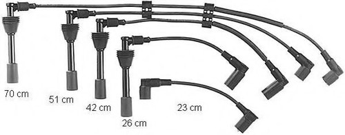 Beru ZE586 / 0300890179 Ignition Wire Set | eBay