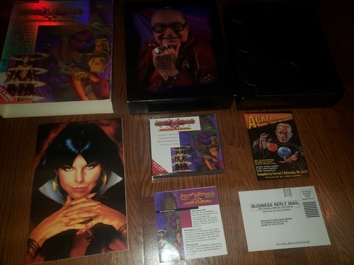 1997 RARE FORREST J. ACKERMAN MUSEUM CD-ROM 4 DISC SET Very RARE Big ...