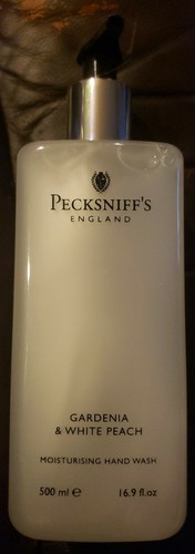 Pecksniff's Gardenia & White Peach Moisturising Hand Wash 750 ml/25.3 ...