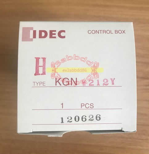 1PC NEW IDEC KGNW212Y Button switch box | eBay
