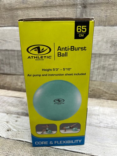 Athletic Works 65cm Exercise Yoga Ball 65 Cm for sale online | eBay