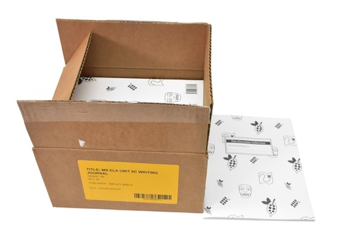 Amplify MS ELA Unit 6C Writing Journal Grade 6 The Chocolate Collection ...