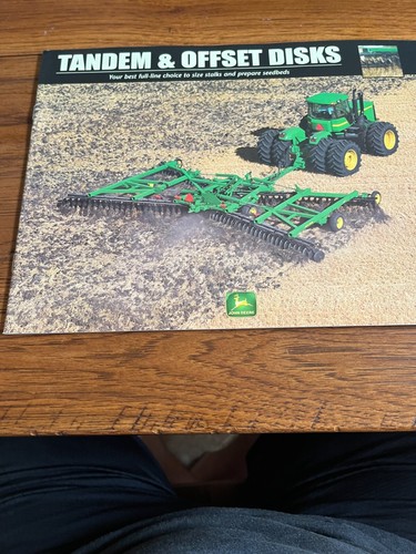 John Deere Tandem & Offset Disks For 2000 Brochure FCCA | eBay