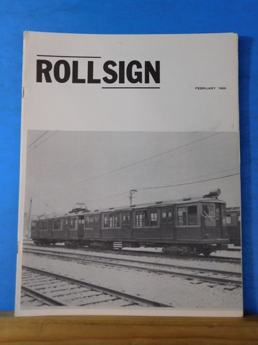 Rollsign Magazine of New England Transit News 1969 February | eBay