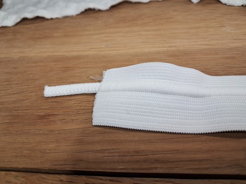 5 YARDS WAISBAND DRAW CORD ELASTIC 2 INCHES WIDE WHITE | eBay