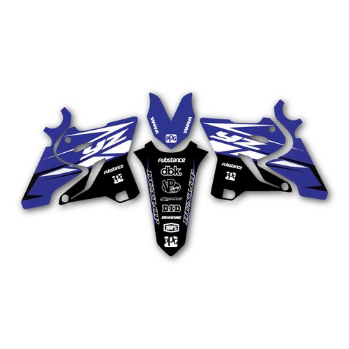 YZ125 YZ250 YAMAHA GYTR Graphics Fits 2002-2021 Restyle Plastics Stock ...
