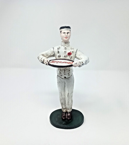 Coca Cola Bellhop Waiter Cast Iron Figure Original Circa 1898 Vintage ...
