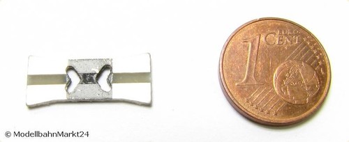 2x Ersatz-Kupplungsplatine z.B. für ROCO 23390/23435 Spur N 1:160 - NEU ...